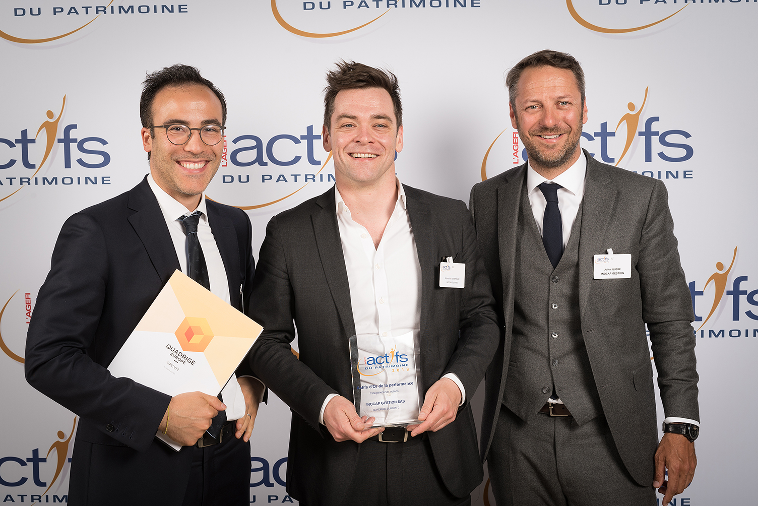 A new Award for INOCAP Gestion's management team - Inocap Gestion